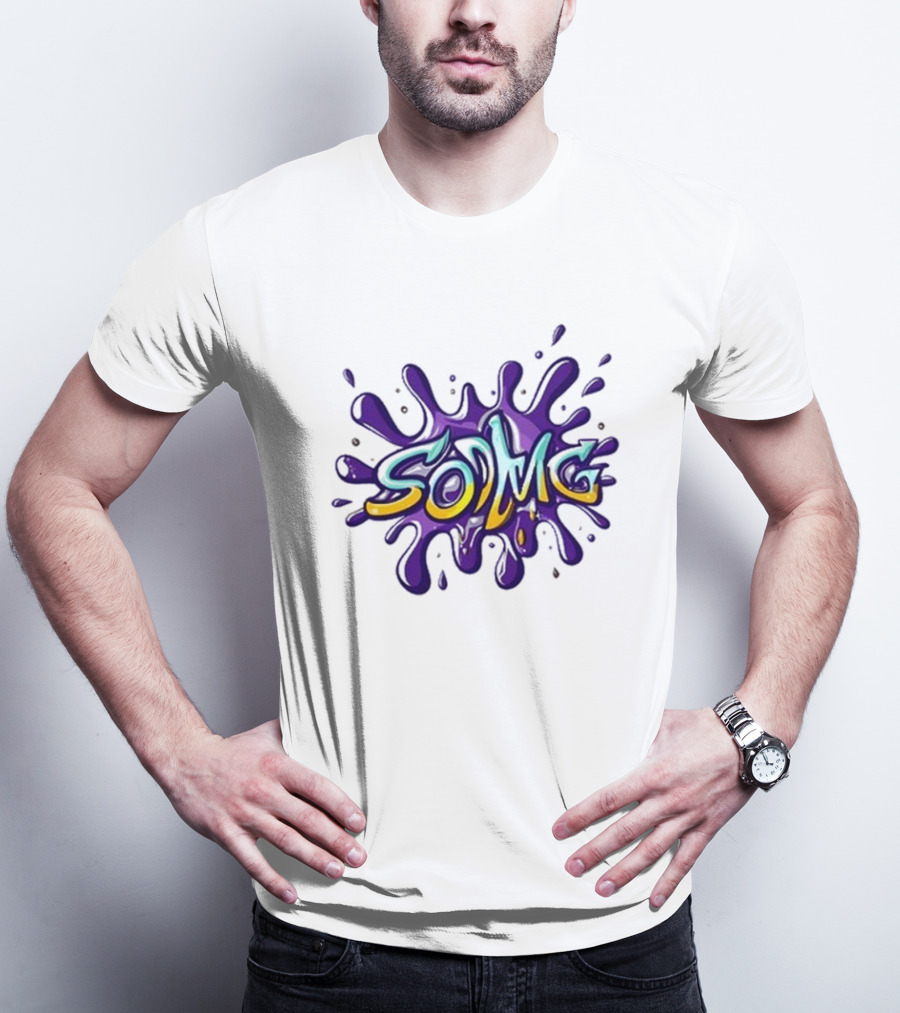 Soulja Boy Sodmg Splash Drip Graffiti T-Shirt