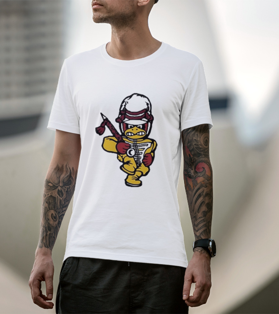 Ci Sport Marching Band Cy Cartoon Mascot With Baton And Shako T-Shirt