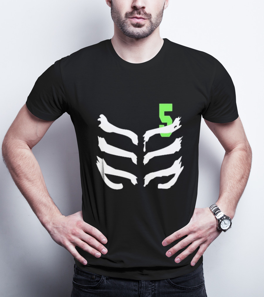 Lloyd Garmadon Ninjago Energy Elemental Symbol Number 5 T-Shirt