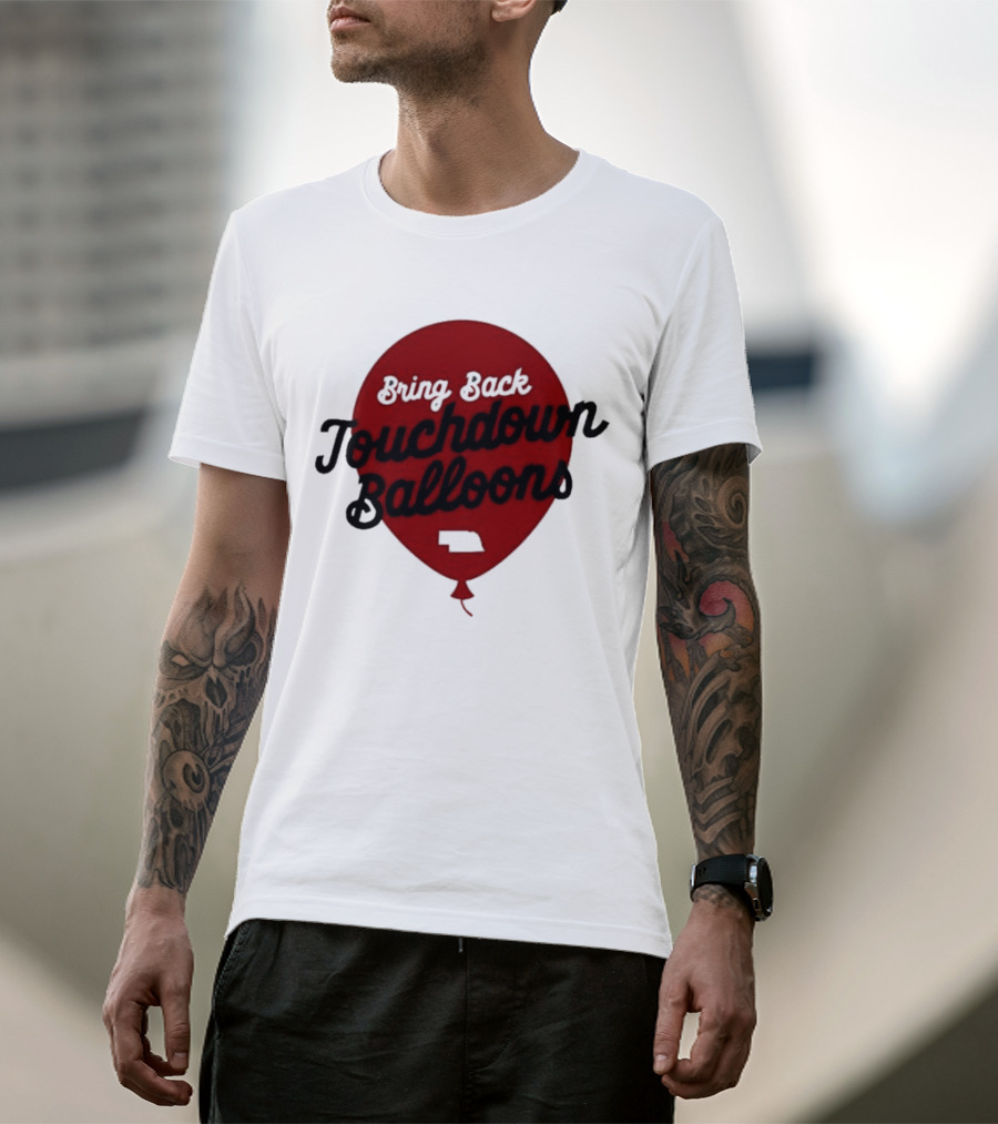 Bring Back Touchdown Balloons Football Celebration T-Shirt