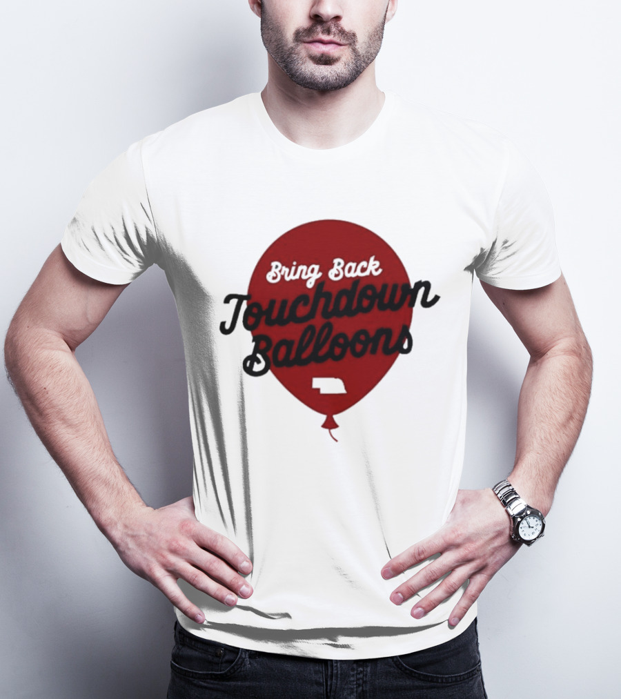 Bring Back Touchdown Balloons Football Celebration T-Shirt