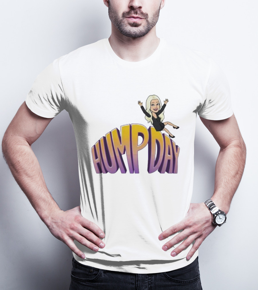 Debbie Quasimodo Hump Day Cartoon Character Text T-Shirt