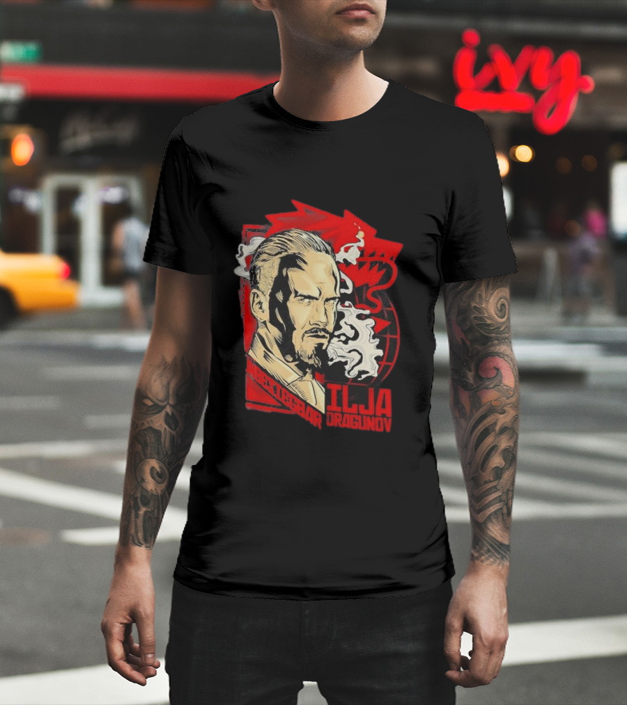 Ilja Dragunov Unbesiegbar Red Dragon T-Shirt