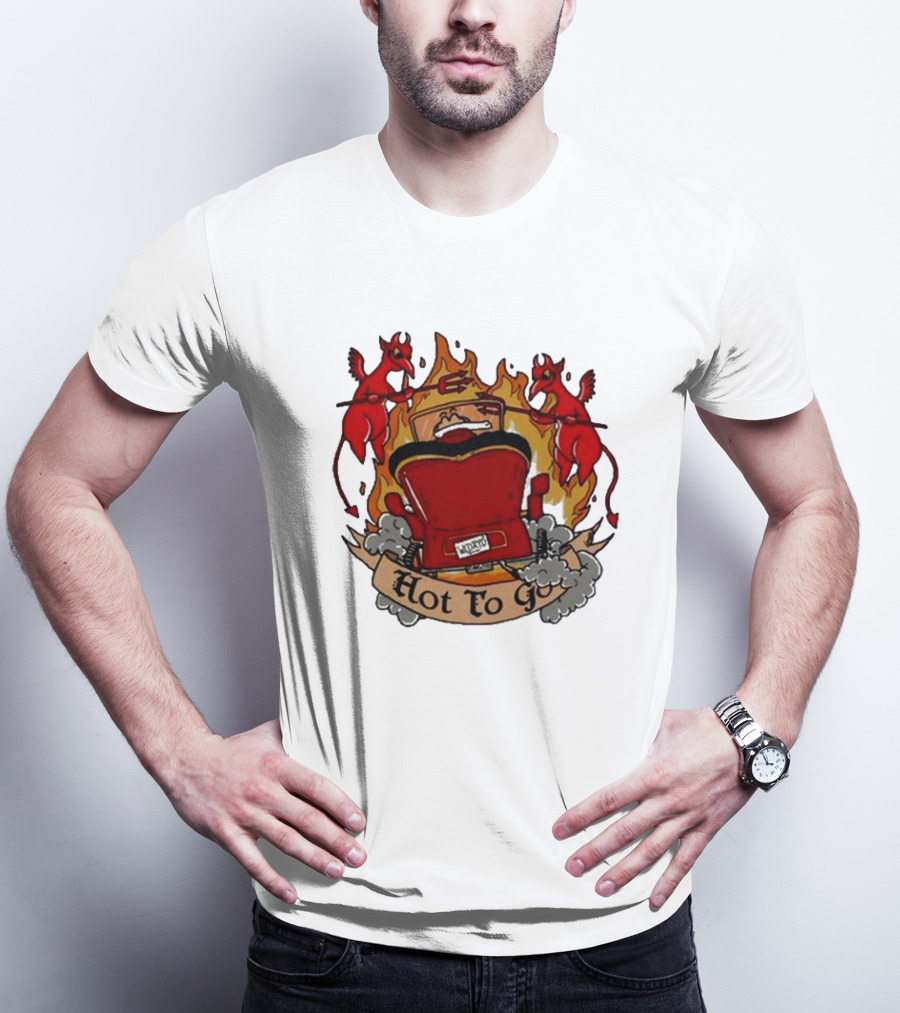 Hot To Go Flames Racing Devils Ryan L Wldryd T-Shirt