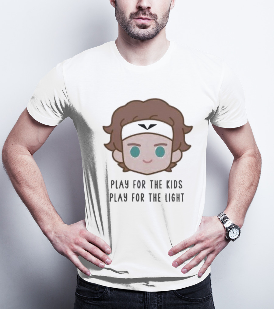Andrey Rublev Play For The Kids Play For The Light Kawaii Headband T-Shirt