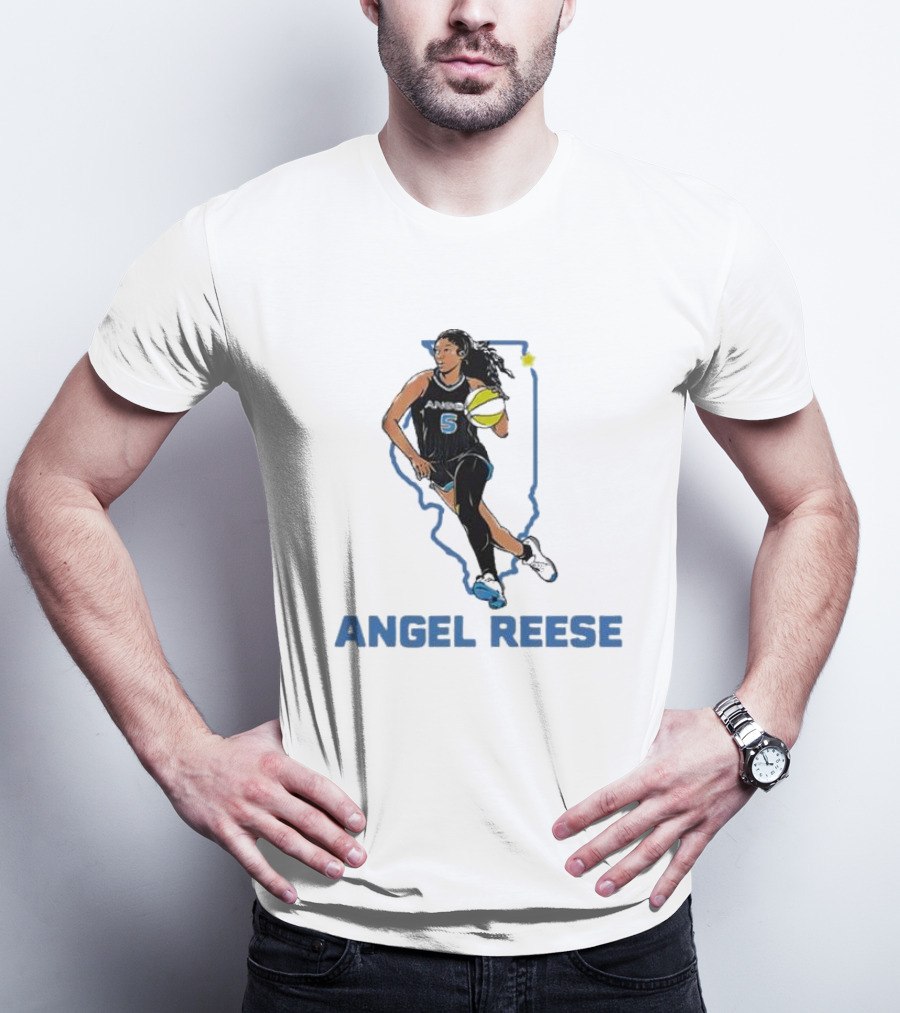 Angel Reese Most Double-doubles By A Rookie In WNBA History 5 T-Shirt