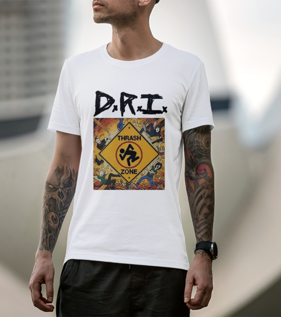 DRI Thrash Zone Texas Punk T-Shirt