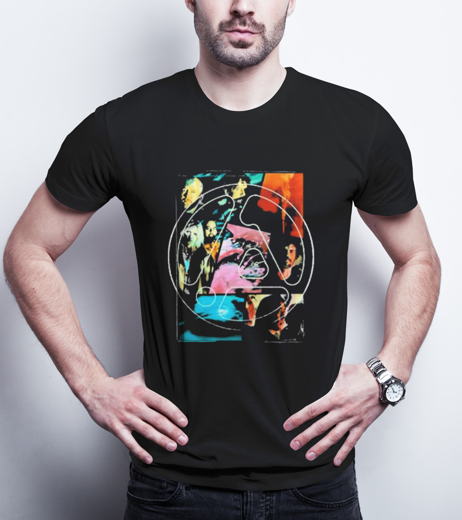 Linkin Park From Zero Photo Collage Black Concert Aesthetic T-Shirt