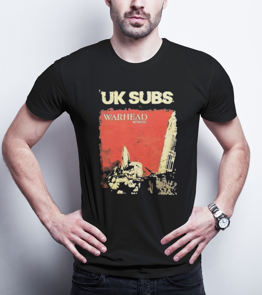 UK Subs Warhead Revisited Rocket T-Shirt