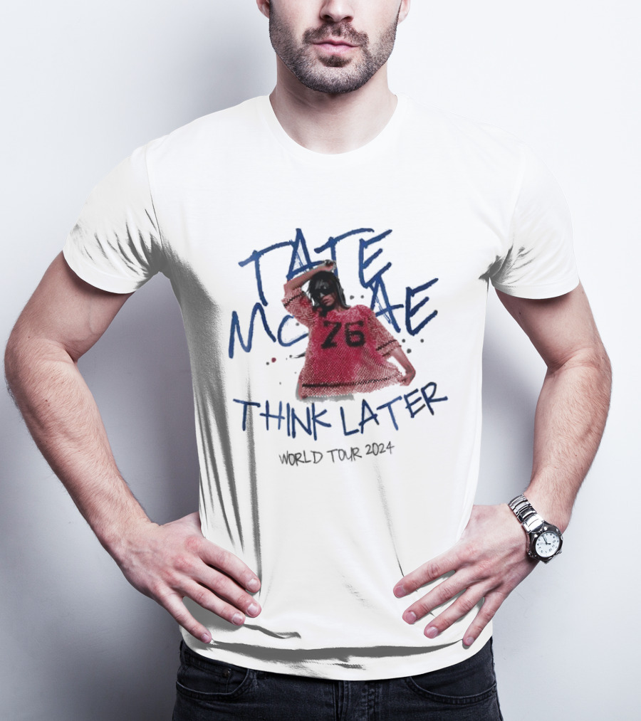 Tate McRae Think Later World Tour T-Shirt