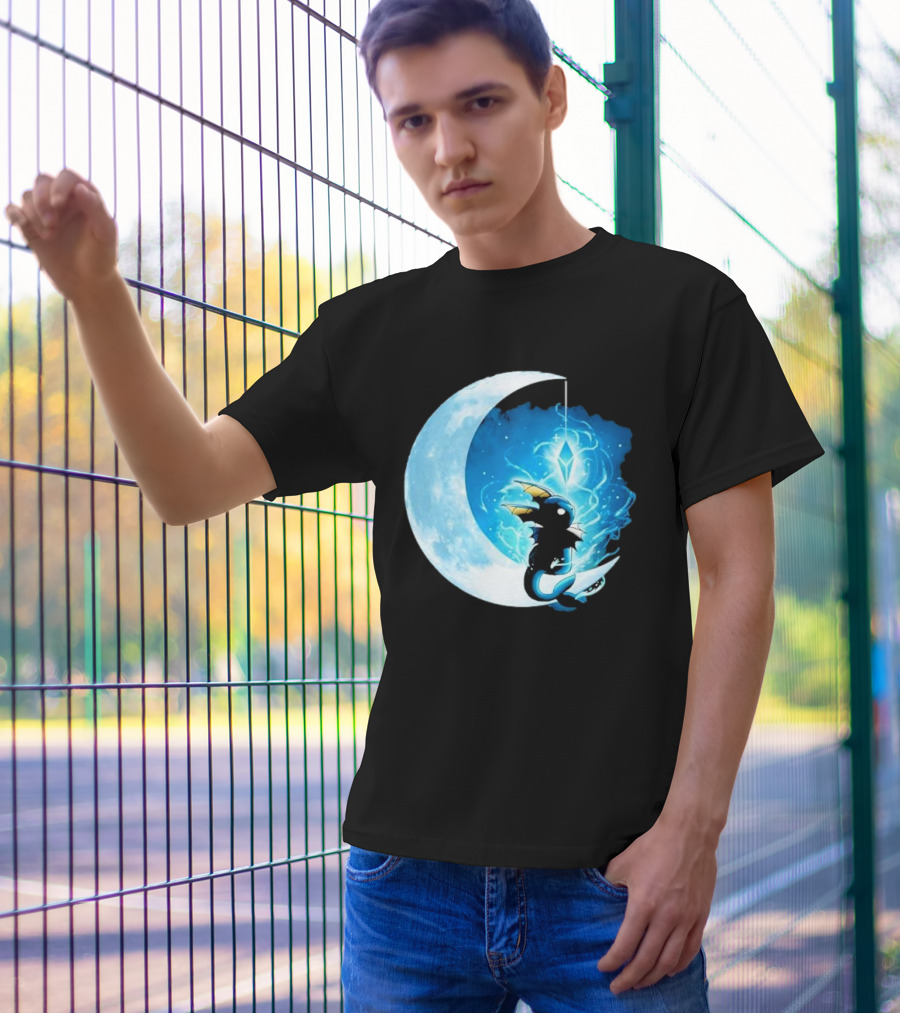 Water Stone Moon Dragon Vallina84 T-Shirt