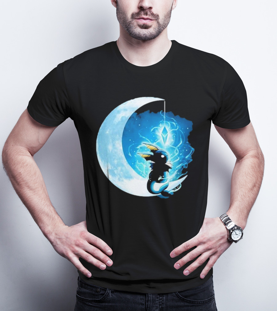 Water Stone Moon Dragon Vallina84 T-Shirt