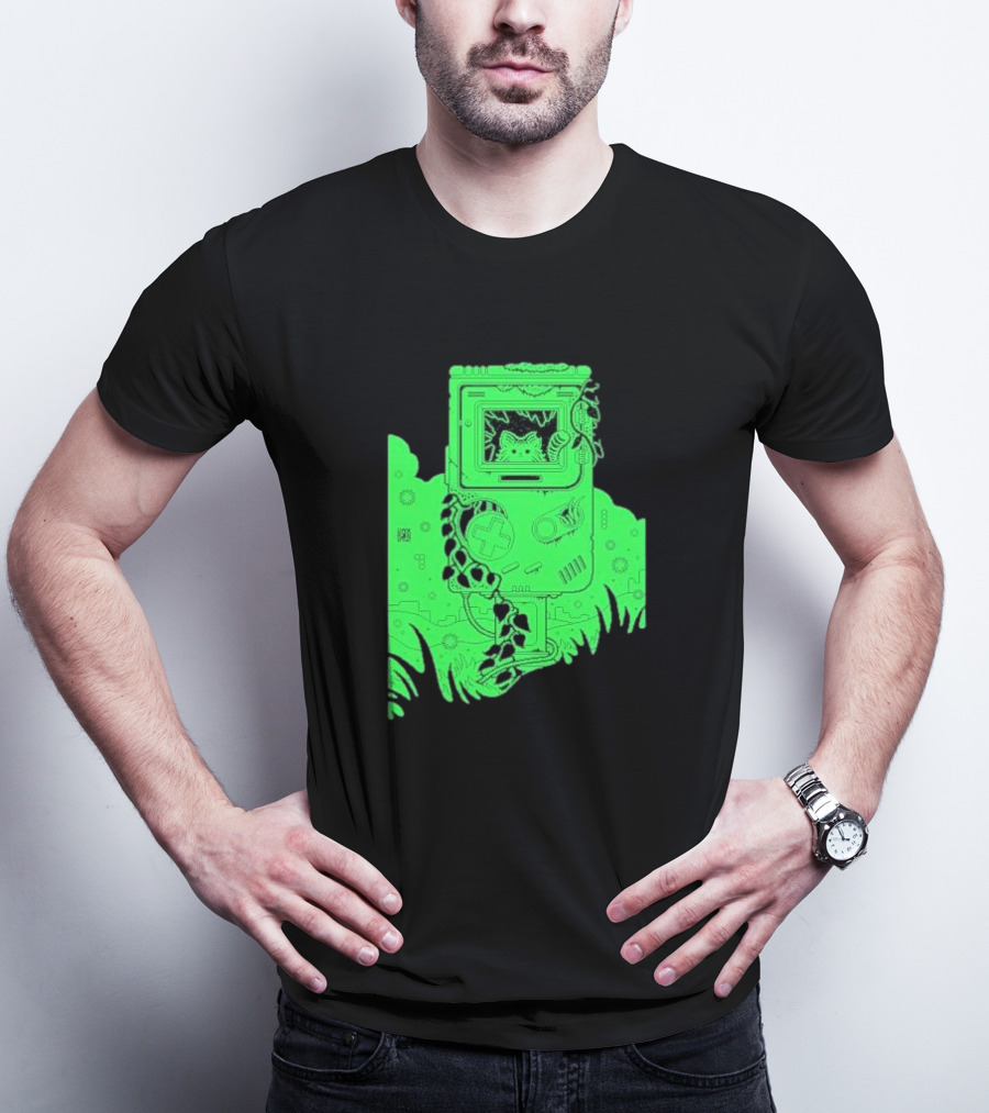 Abandoned Glow Retro Creature Drew Wise T-Shirt