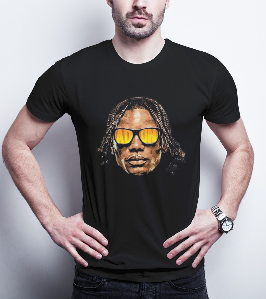 Adon Sunglasses Portrait Bold College T-Shirt
