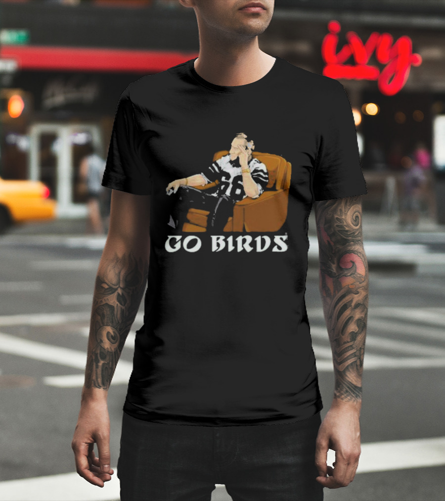 Go Birds Andy Reid Chair Football Fan T-Shirt