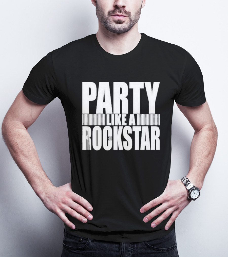 6Arelyhuman Party Like A Rockstar T-Shirt