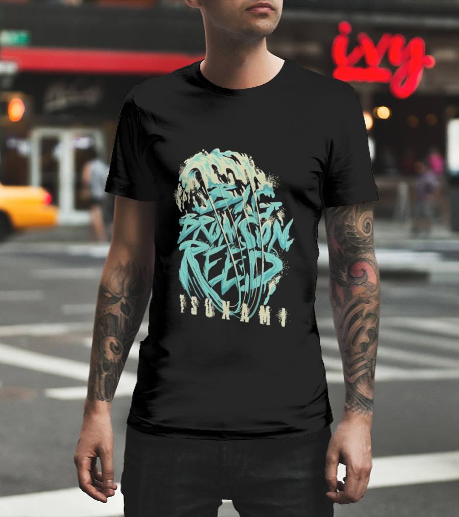 Bronson Reed Big Tsunami Wave T-Shirt