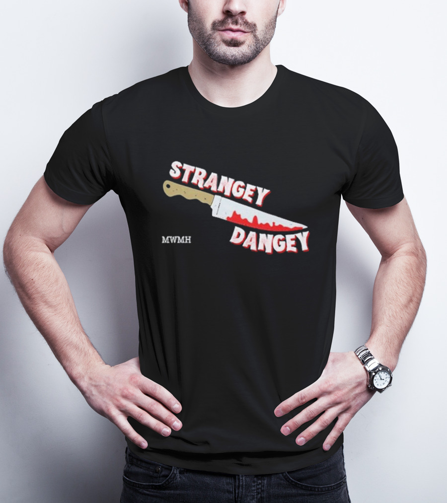 Mwmh Strangey Dangey Bloody Knife T-Shirt