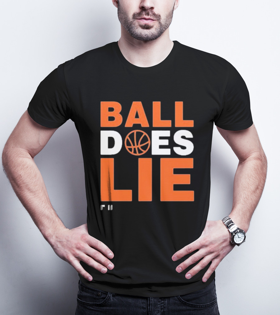 Ball Does Lie Basketball Refmasters T-Shirt