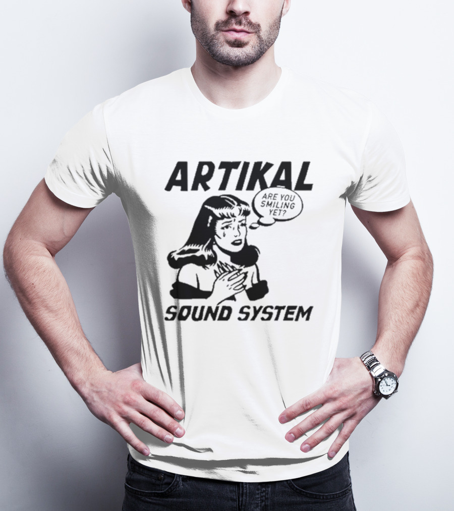 Artikal Sound System Are You Smiling Yet Comic T-Shirt