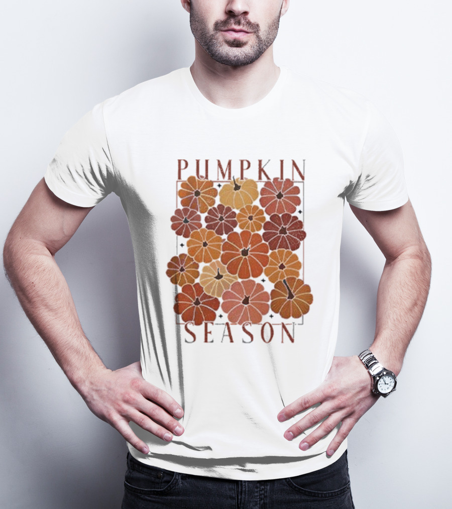 Pumpkin Season Autumn Harvest Bounty T-Shirt