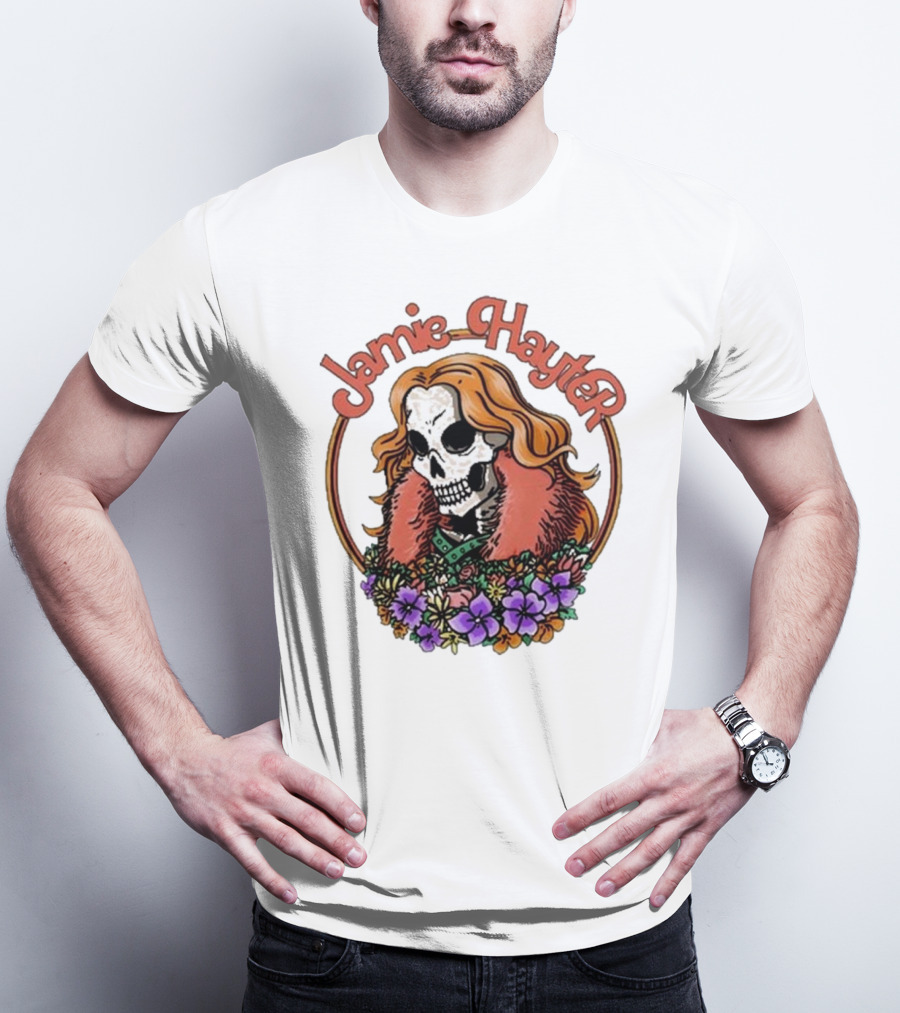 Jamie Hayter Skull Floral T-Shirt