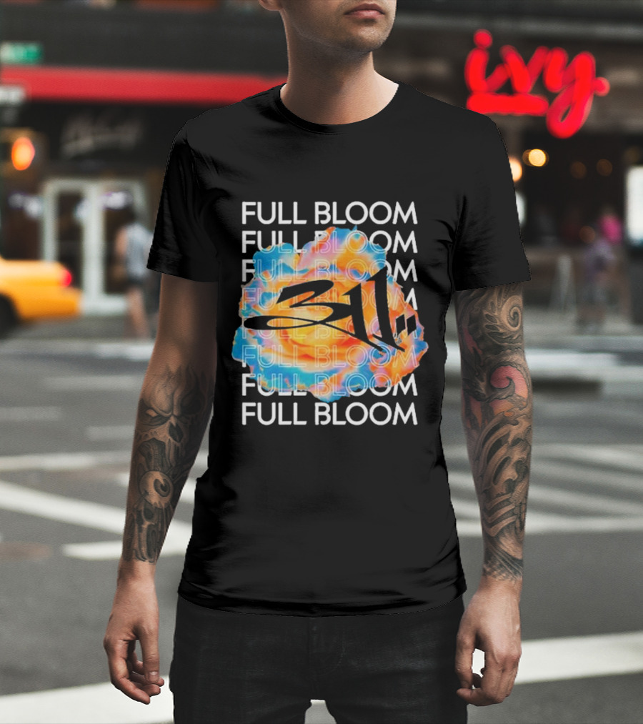 311 Full Bloom Colorful Burst T-Shirt
