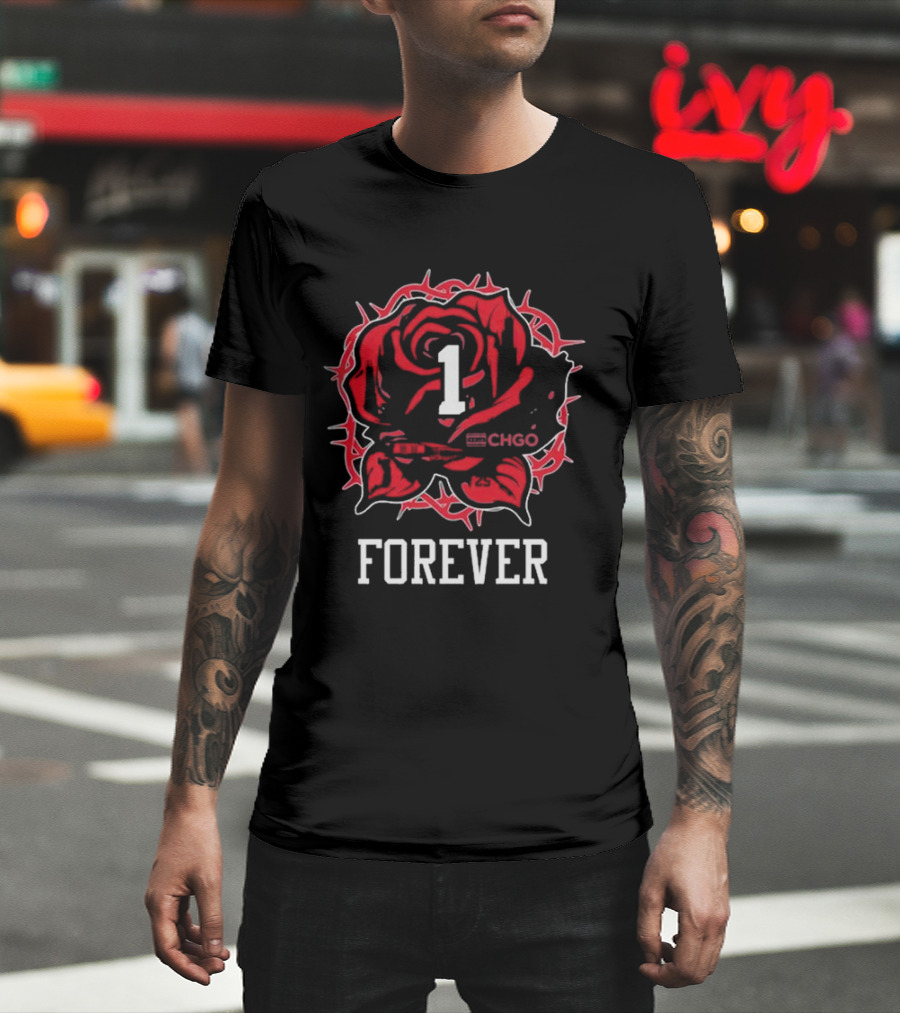CHGO Rose 1 Forever T-Shirt