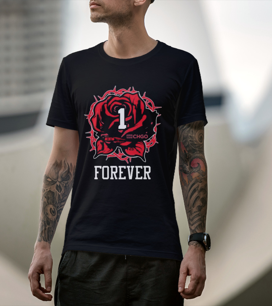 CHGO Rose 1 Forever T-Shirt