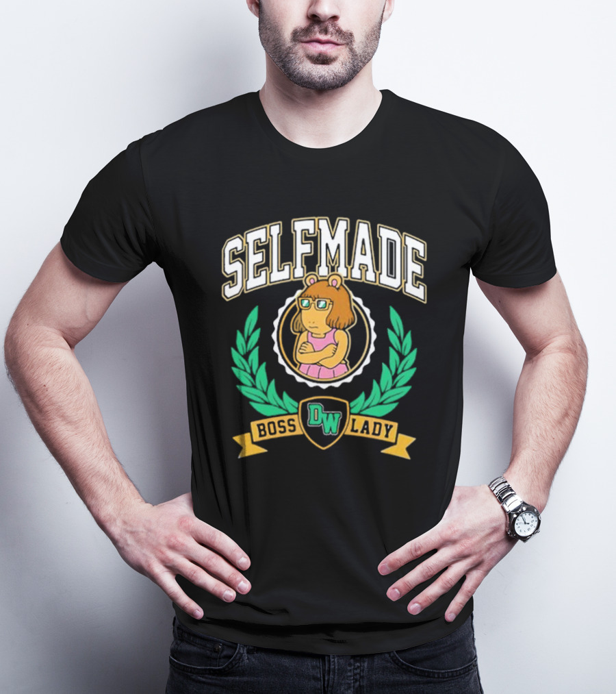 SELFMADE BOSS LADY D.W. RETROKID ARTHUR T-Shirt
