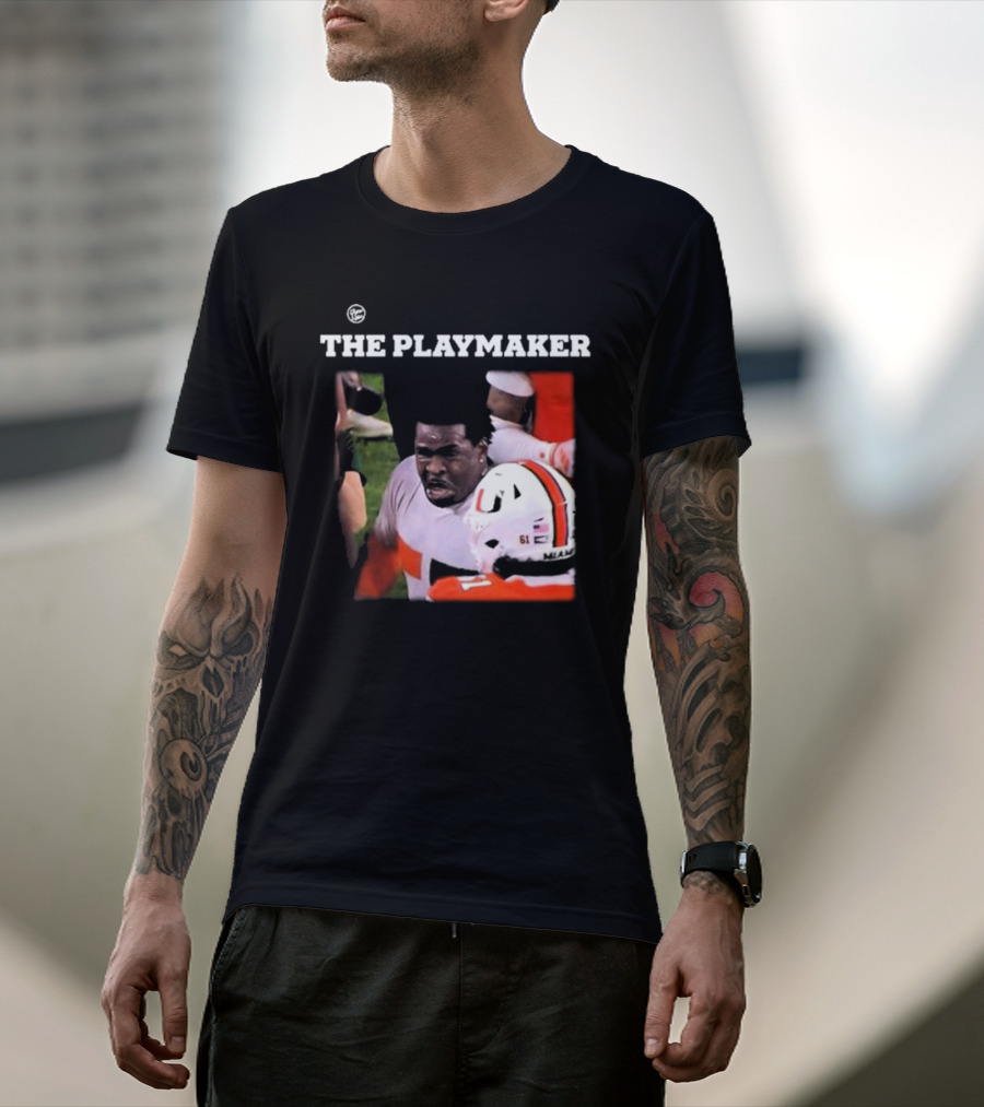 The Playmaker Michael Irvin Miami Hurricanes T-Shirt