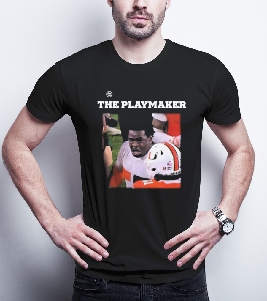 The Playmaker Michael Irvin Miami Hurricanes T-Shirt