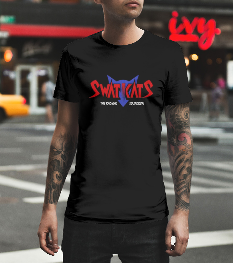 Swat Kats The Radical Squadron Logo Classic Animation Series T-Shirt