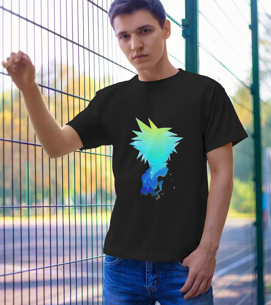 The Key Donnie Spiky Neon Profile T-Shirt