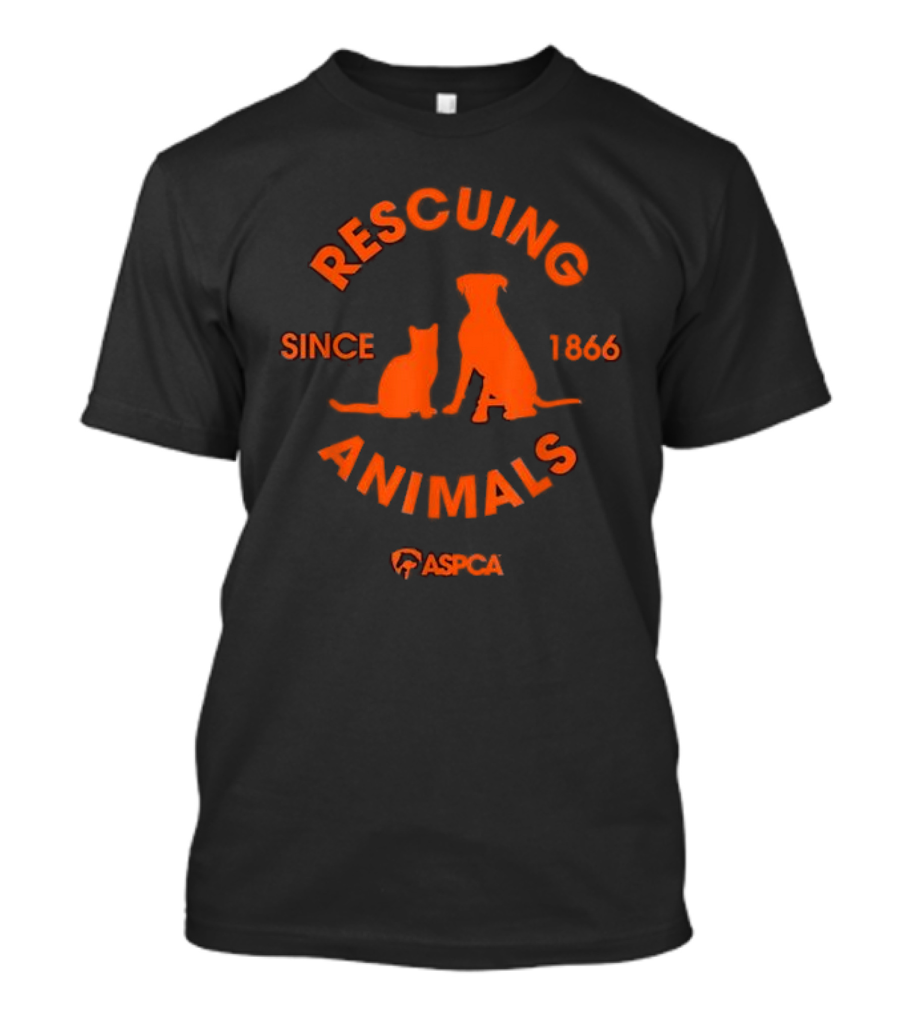 Rescuing Animals Since 1866 ASPCA Cat Dog T-Shirt