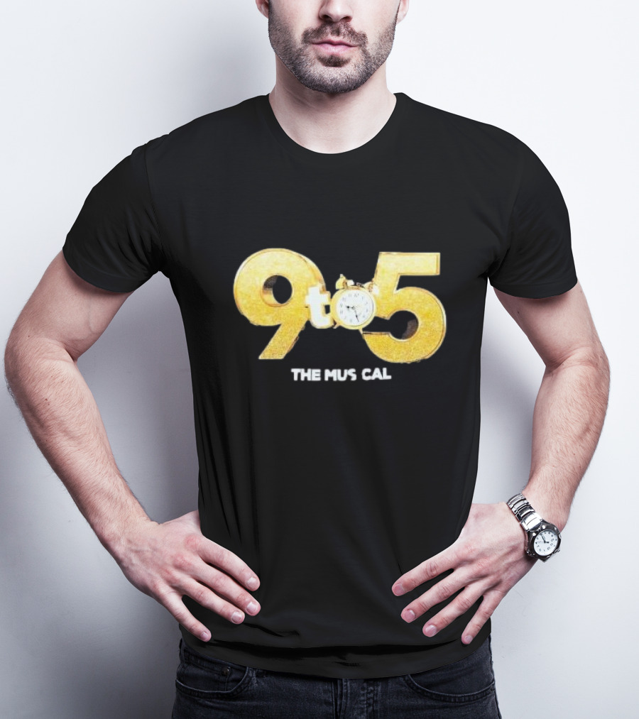 Dolly Parton 9 To 5 The Musical UK Clock T-Shirt