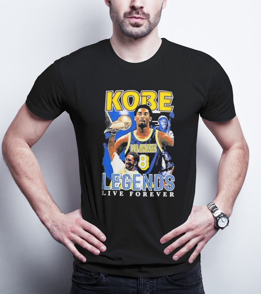 Kobe Los Angeles 8 Legends Live Forever T-Shirt