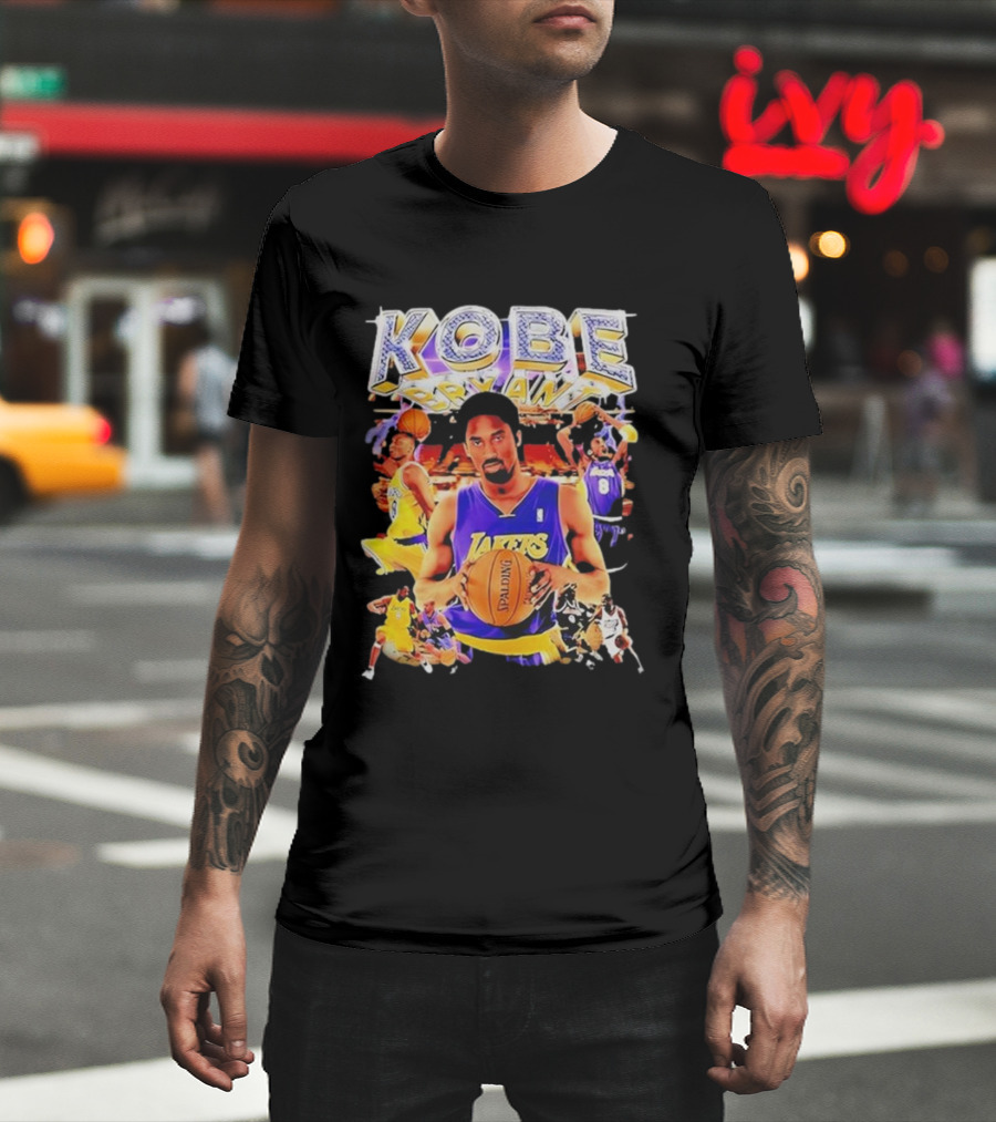 Kobe Bryant Lakers Basketball T-Shirt