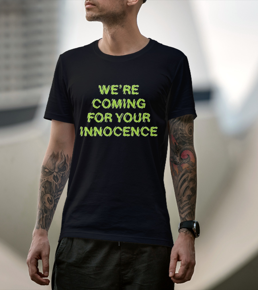The Black Dahlia Murder We're Coming For Your Innocence Panic Hysteric T-Shirt