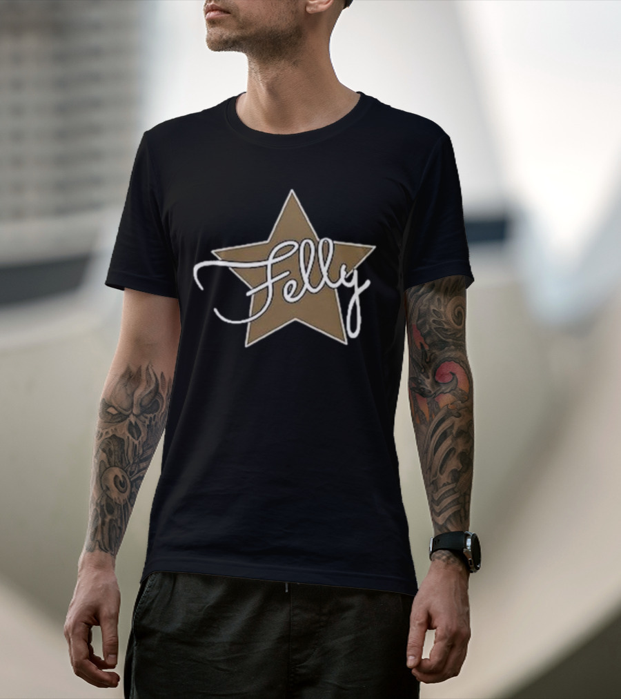 Felly Star Logo From Felly Music Store Collection T-Shirt