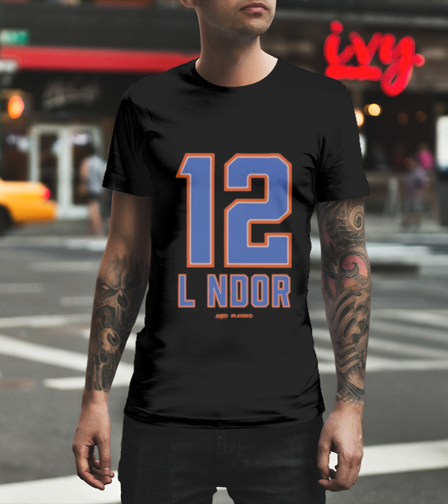 Francisco Lindor 12 New York Mets Players T-Shirt