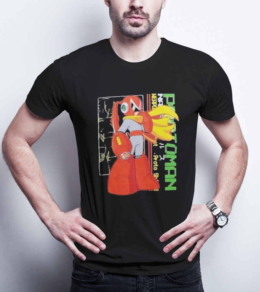 MegaMan Proto Man Robot Hero T-Shirt