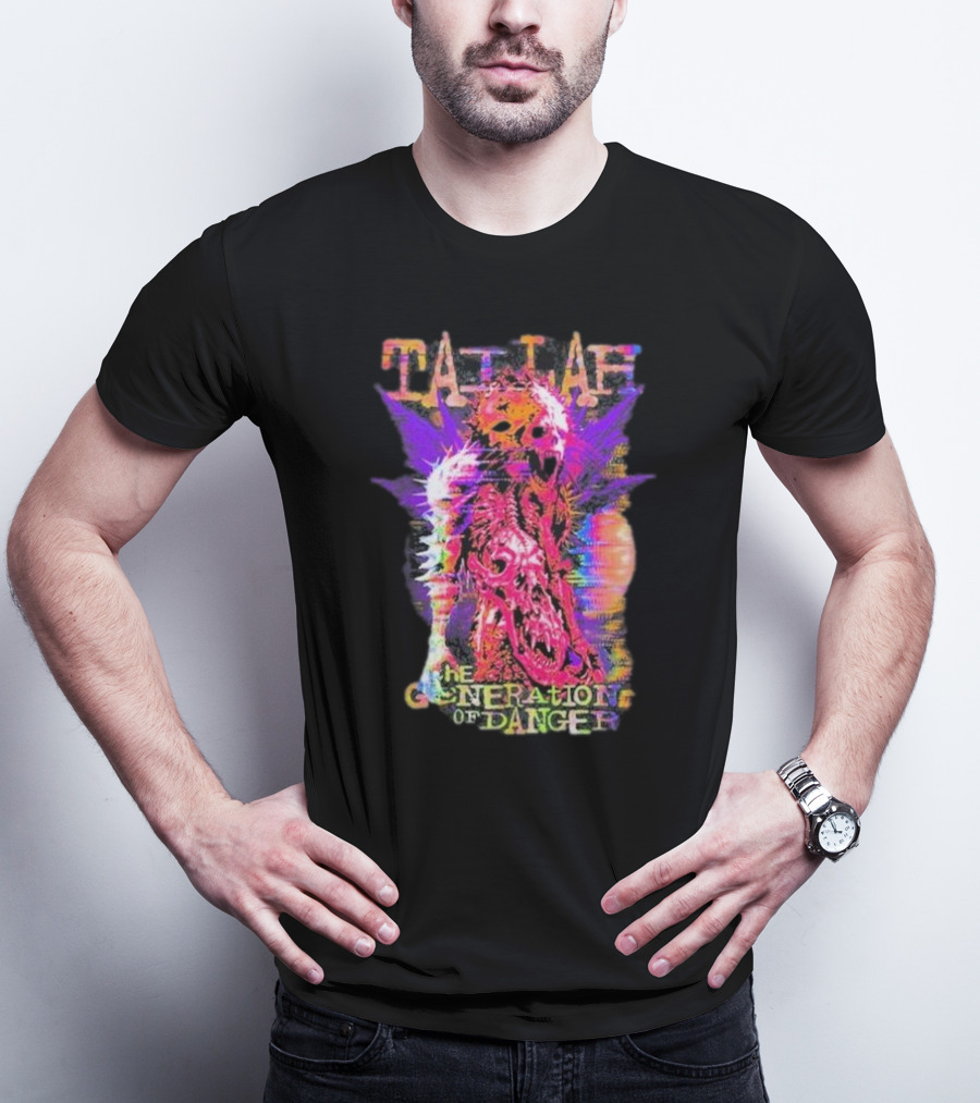 Tallah The Generation Of Danger Nomad Vibrant Skull Warrior T-Shirt