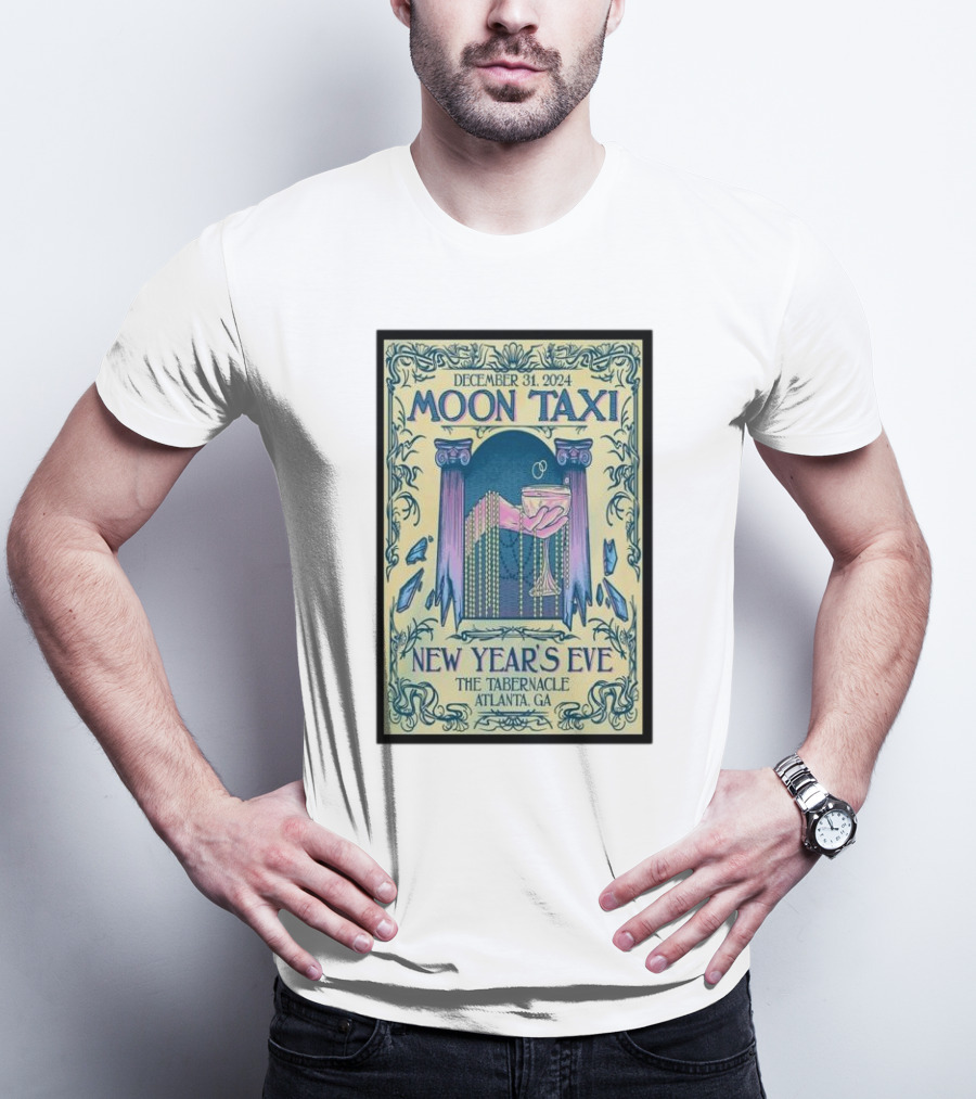 Moon Taxi New Year's Eve The Tabernacle Atlanta GA December 31 T-Shirt