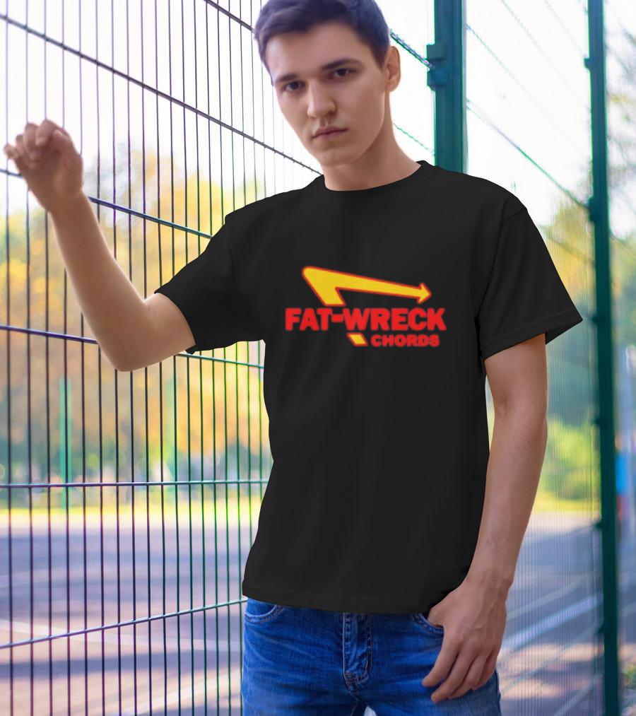 Fat Wreck Chords Logo San Pedro Punks T-Shirt