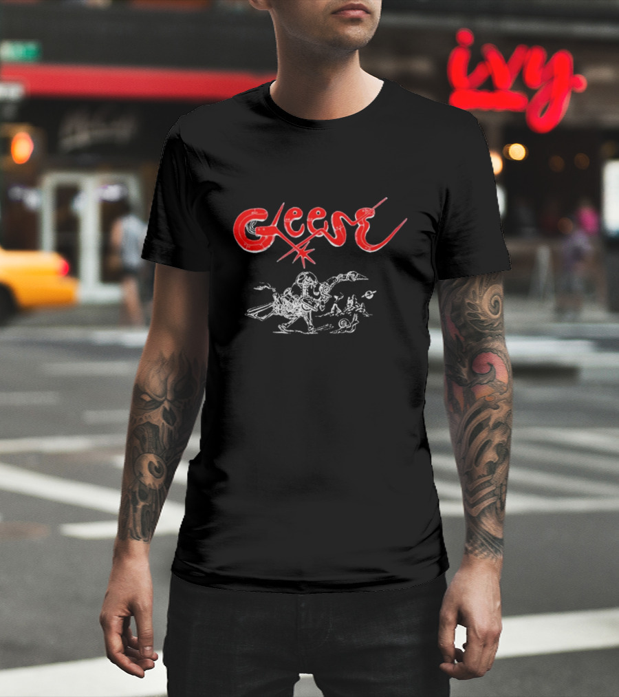 Geese Sci-Fi Futuristic Adventure T-Shirt