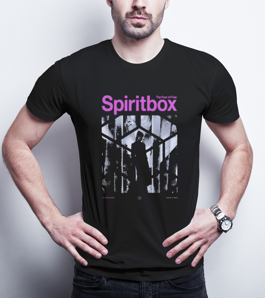 Spiritbox The Fear Of Fear Woman Silhouette Geometric Window T-Shirt