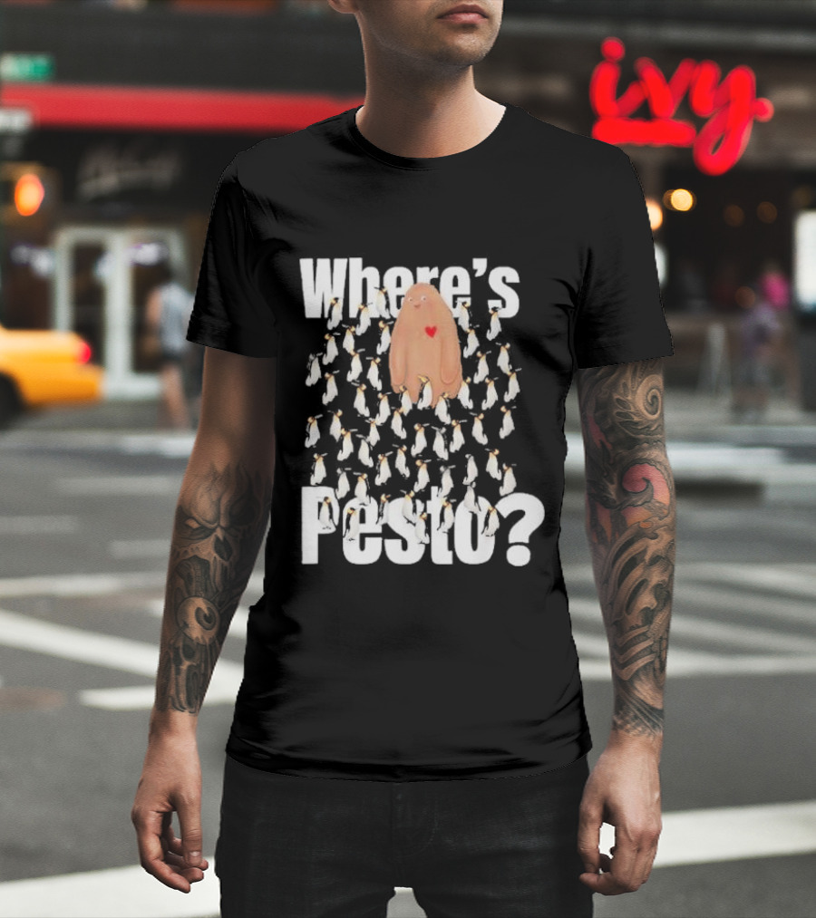 Where's Pesto The Penguin Among Penguins? T-Shirt