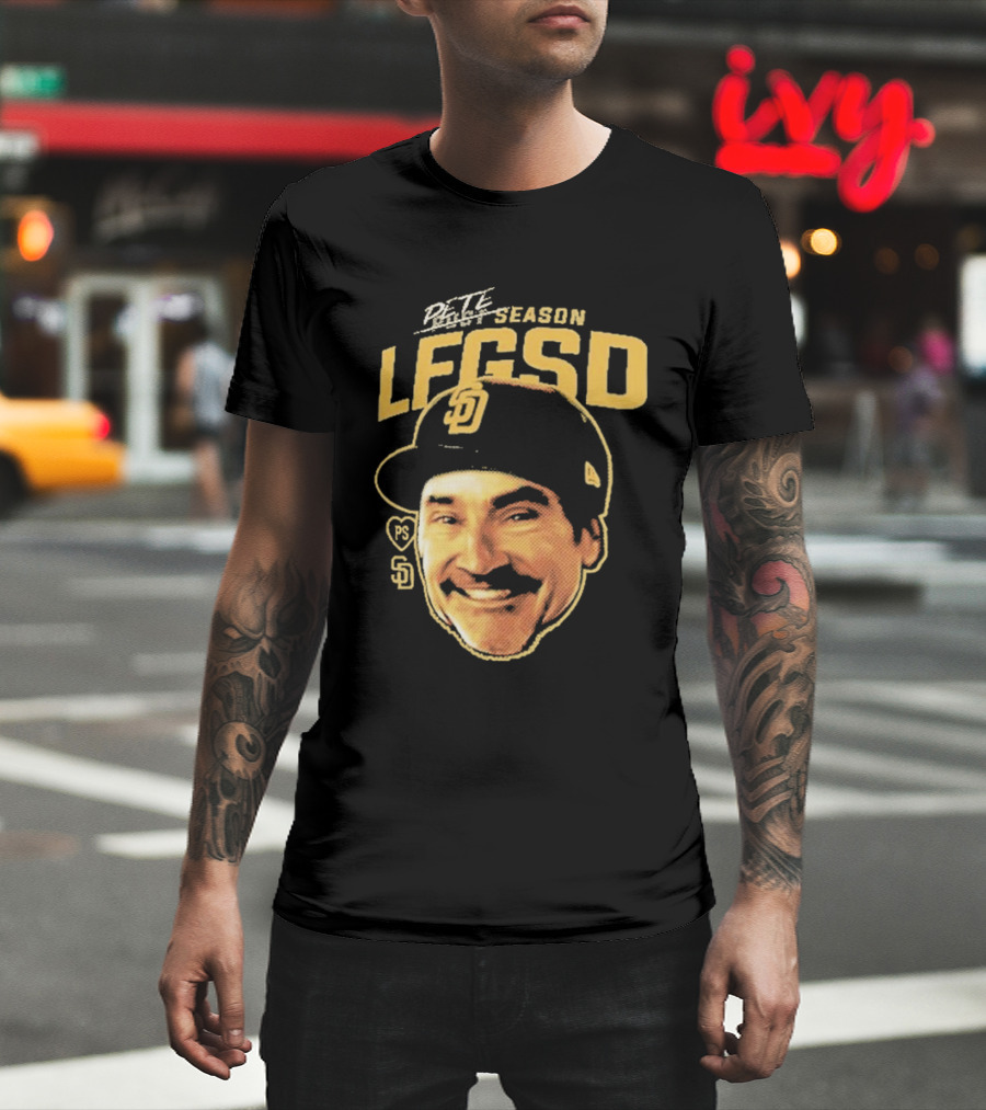 Pete Season Lfgsd San Diego Baseball Legends Cap T-Shirt