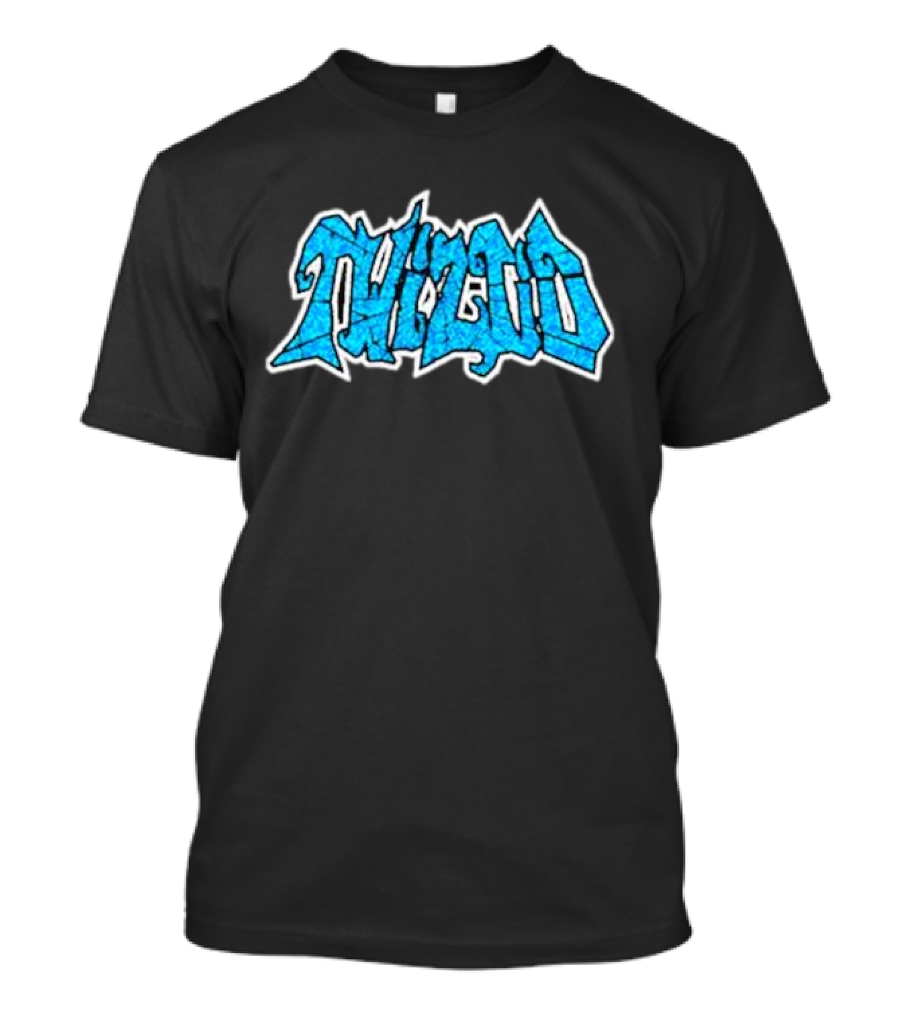 Twiztid Insignia Continuous Evilution Glitter Blue Graffiti T-Shirt